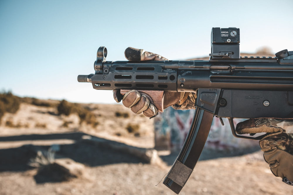 M-LOK™ Angled Grip | American Walnut | WOOX