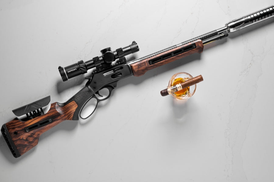 Bravado - Exclusive Lever Action Furniture Upgrade by WOOX