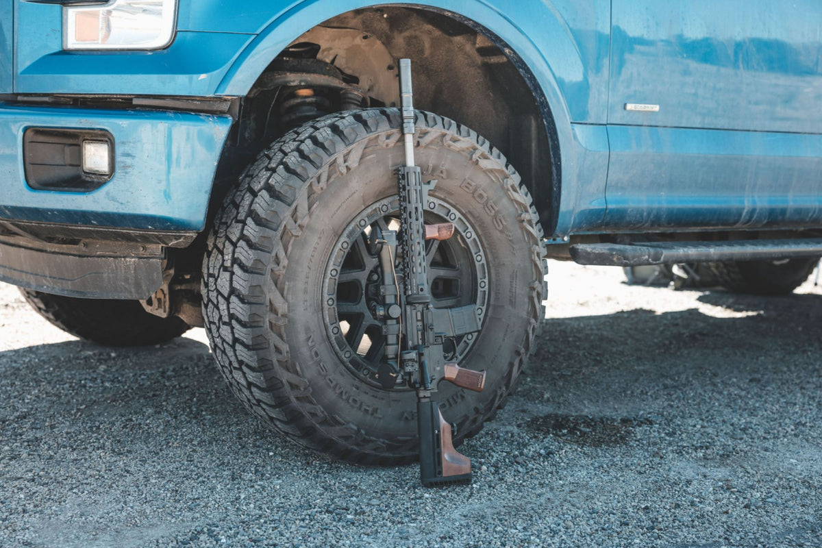M-LOK™ Vertical Grip | American Walnut | WOOX
